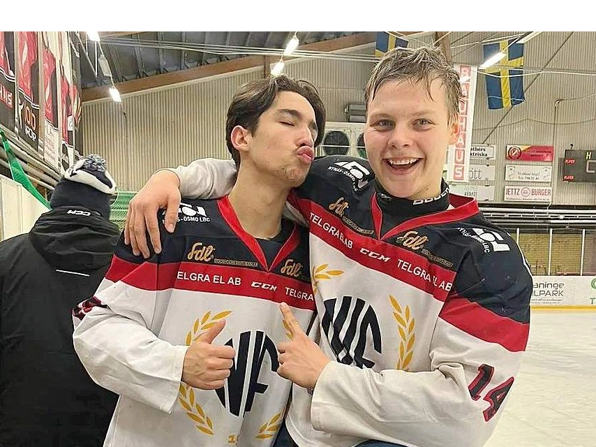 Latviešu hokeja mafija Nīneshamnā